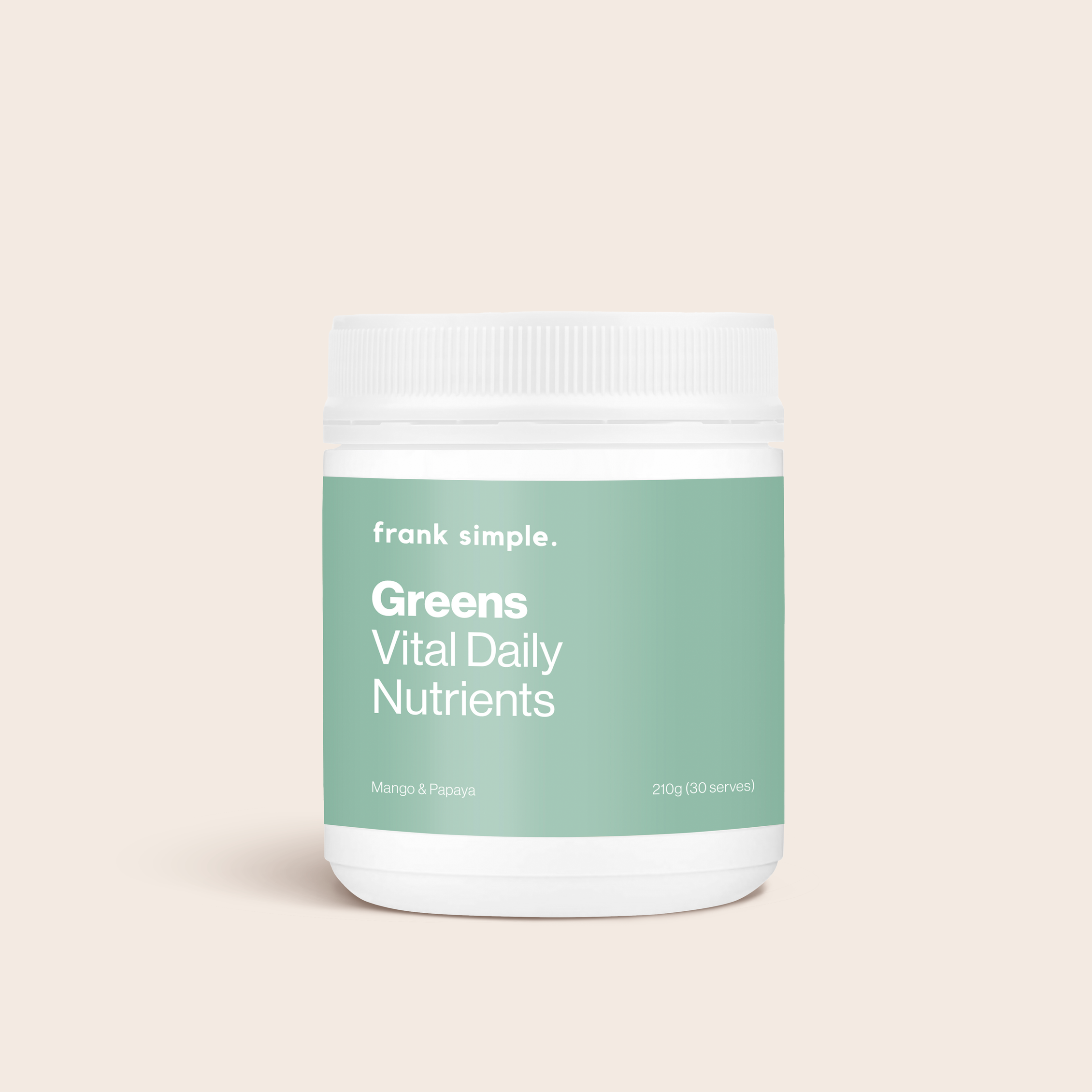 Greens Vital Daily Nutrients | Frank Simple