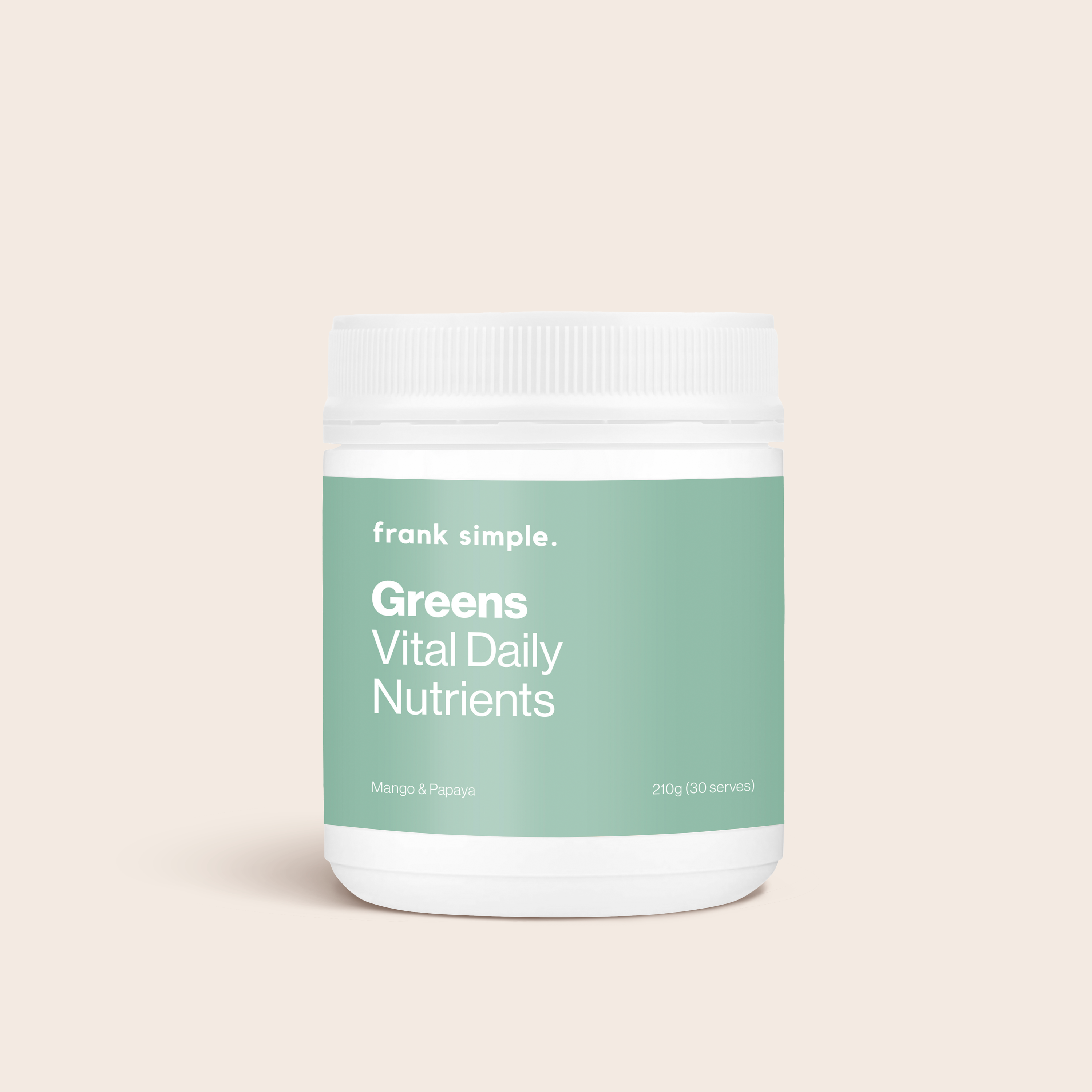 Greens Vital Daily Nutrients | Frank Simple