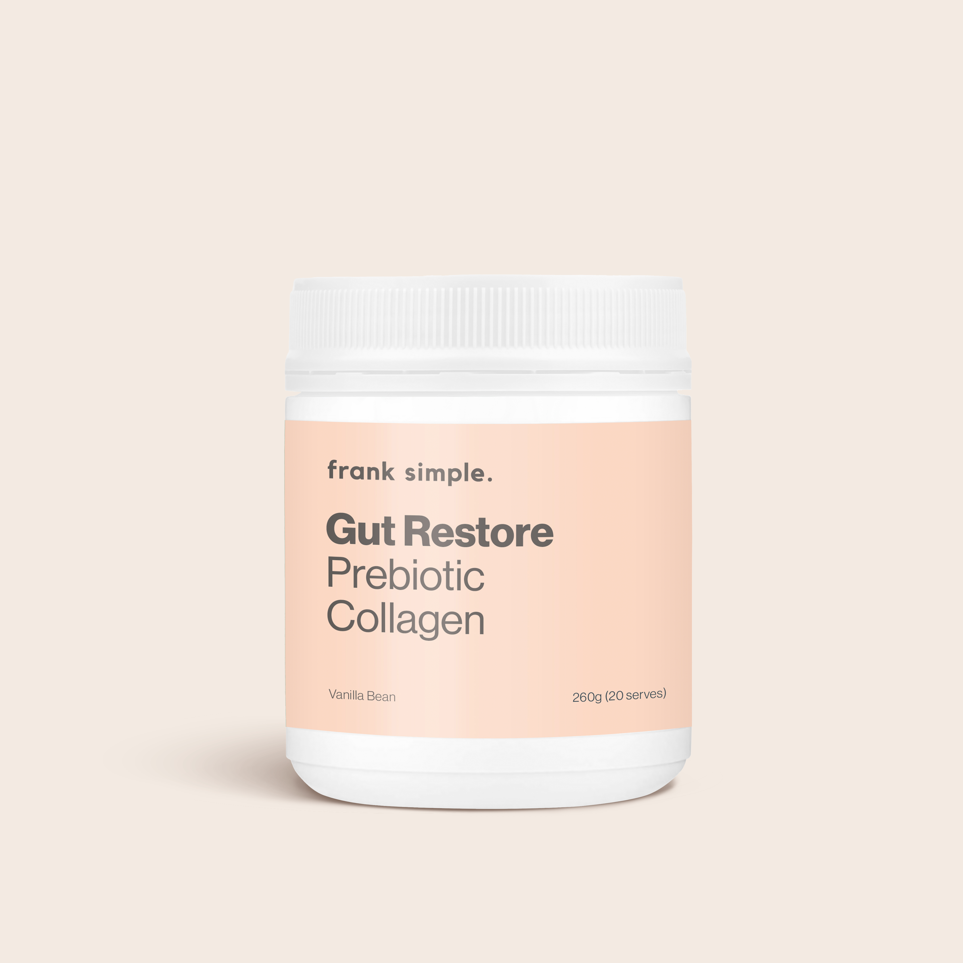 Gut Restore - Prebiotic Collagen | Frank Simple