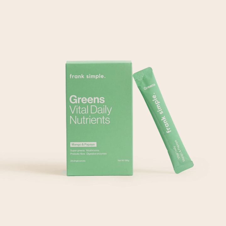 Greens Vital Daily Nutrients Sachets | Daily Health Boost – Frank Simple