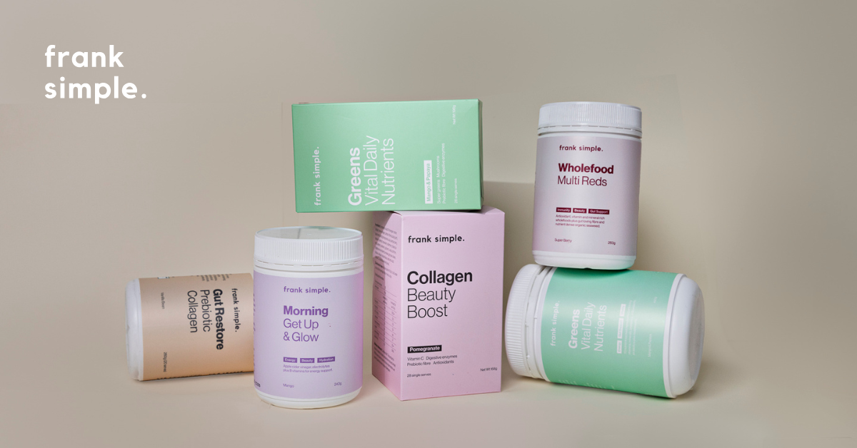 Health Supplements for Gut Health, Skin, Beauty & Energy – Frank Simple