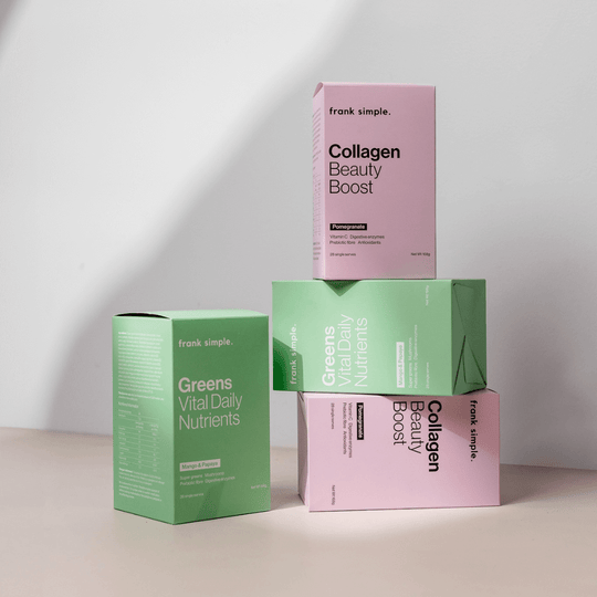 Greens & Collagen Sachets Bundle – Frank Simple
