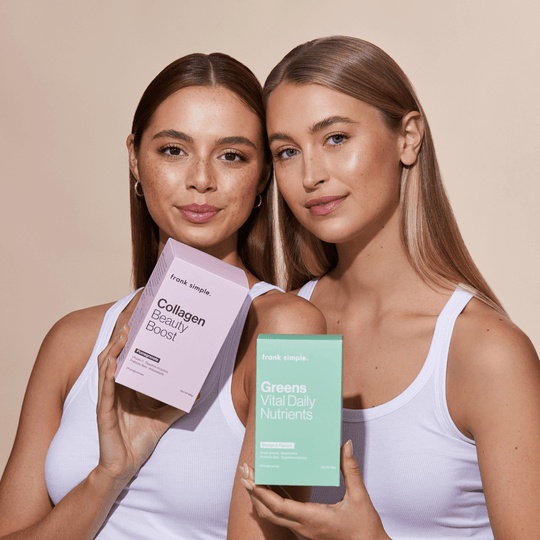 Greens & Collagen Sachets Bundle | Skin & Gut Support – Frank Simple