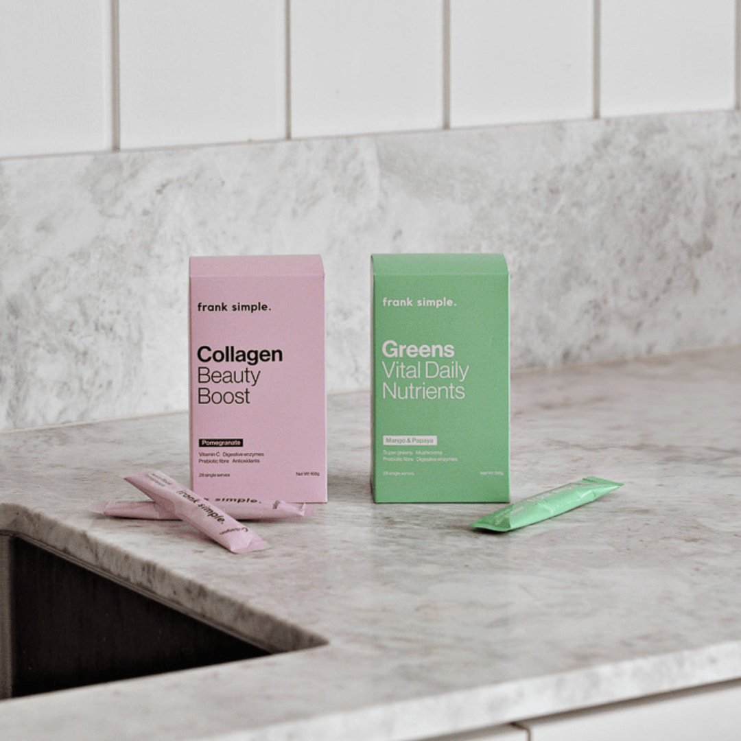 Greens & Collagen Sachets Bundle – Frank Simple